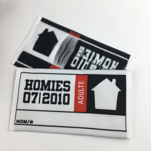 Straight Cut Woven Labels, Woven Tag, Custom Labels, HD Woven Labels ...