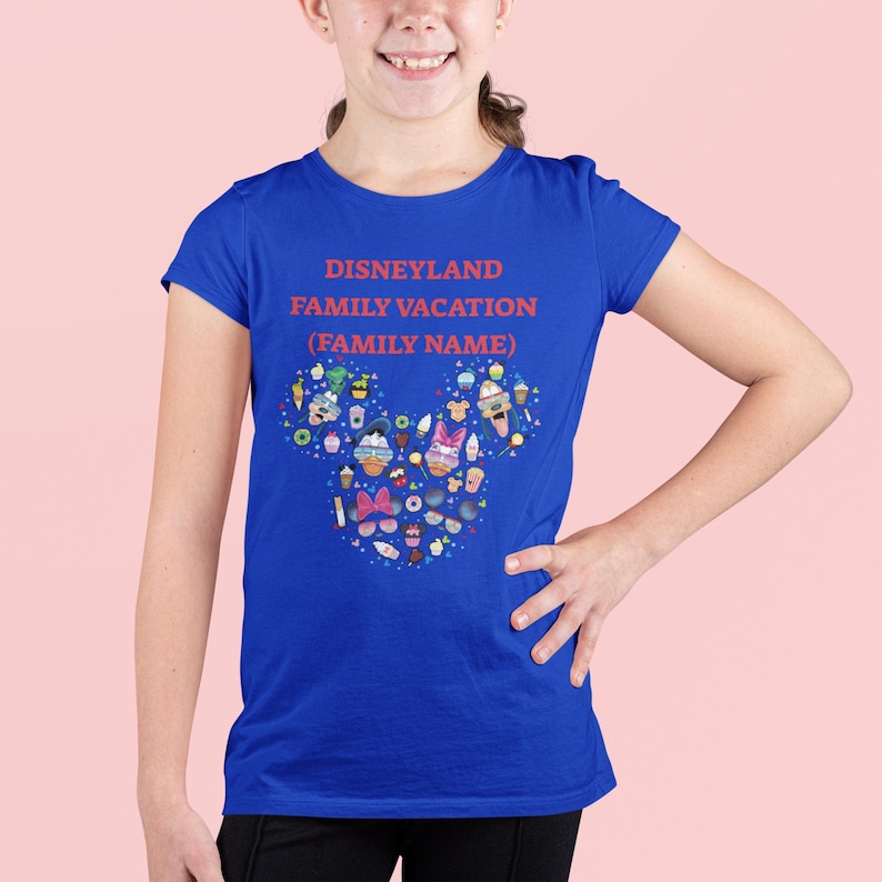 2026 Custom Disney Squad Family Trip Dtf, Personalized Disneyland ...