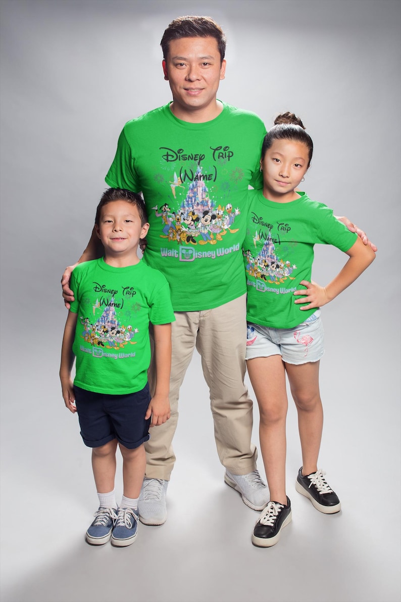 2026 Custom Disney Squad Family Trip Dtf, Personalized Disneyland ...