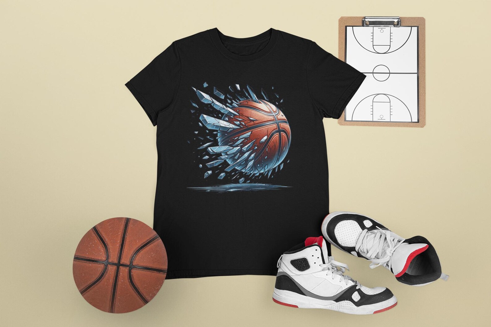 Basketball Boy Girl Mom DTF Transfer: Hoop Game Day Vibes, Shot Basket ...