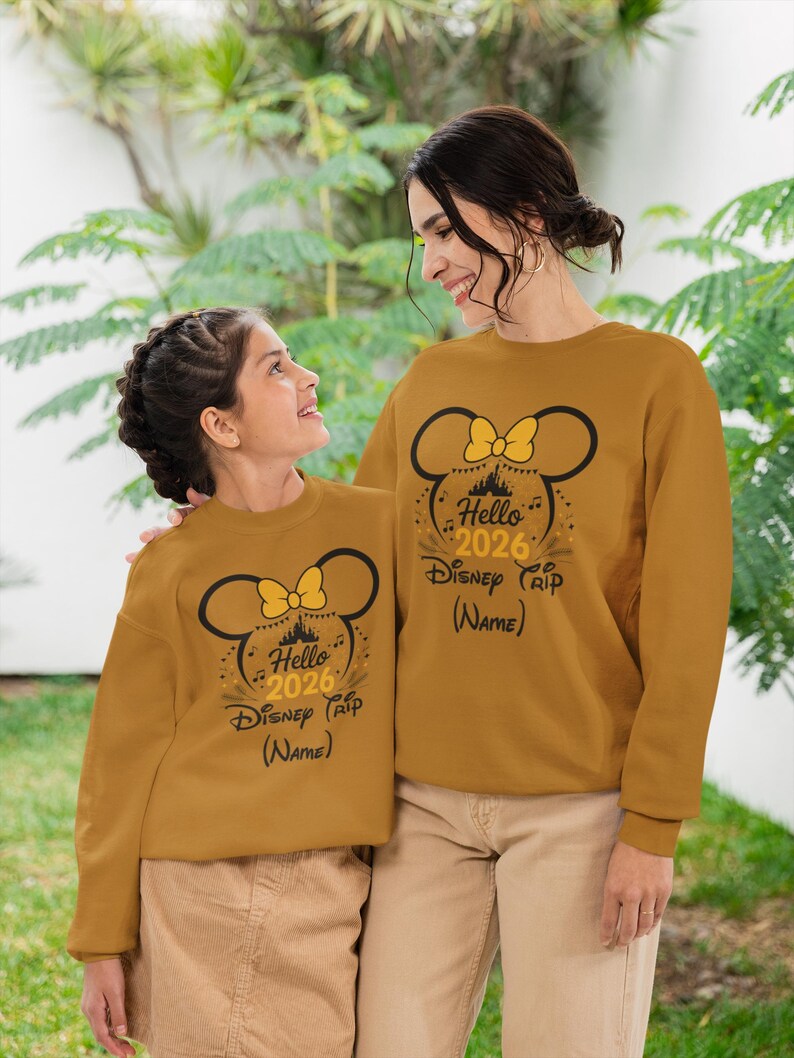 2026 Custom Disney Squad Family Trip Dtf, Personalized Disneyland ...