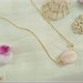 Limited Edition, Powder Pink Bead Necklace, Vintage Beads Necklace, 14k ...