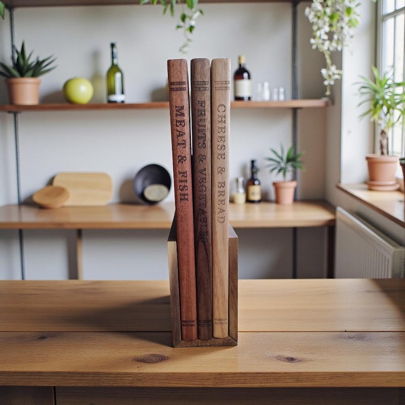 Book Shaped Cutting Board - Etsy