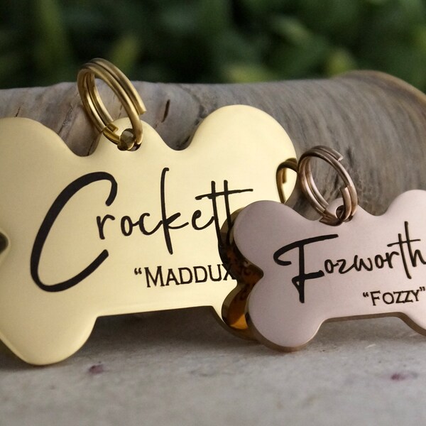 Unique Dog Tag - Etsy