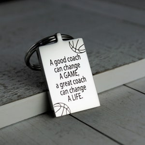 Coach Gift • End of Season Gift • Trainer Appreciation Keychain ...