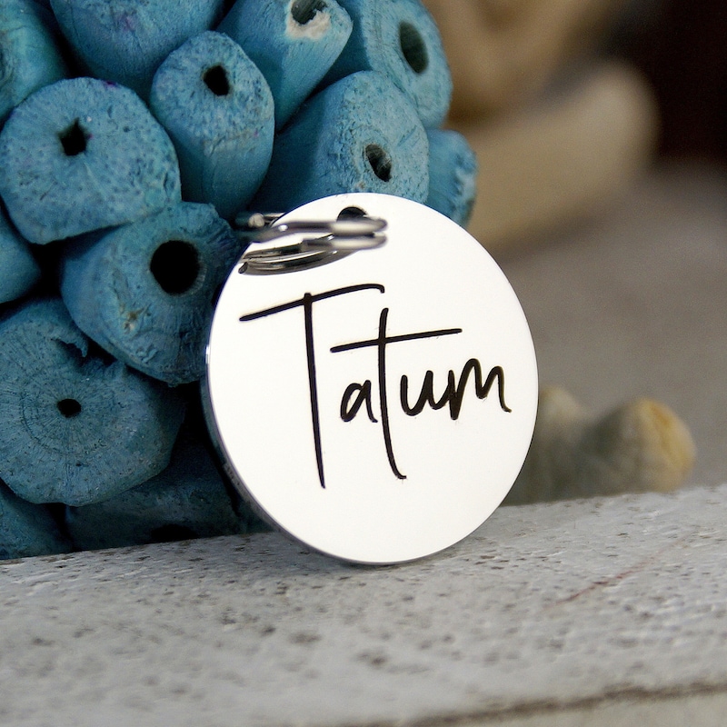 Dog Tags Plain - Etsy