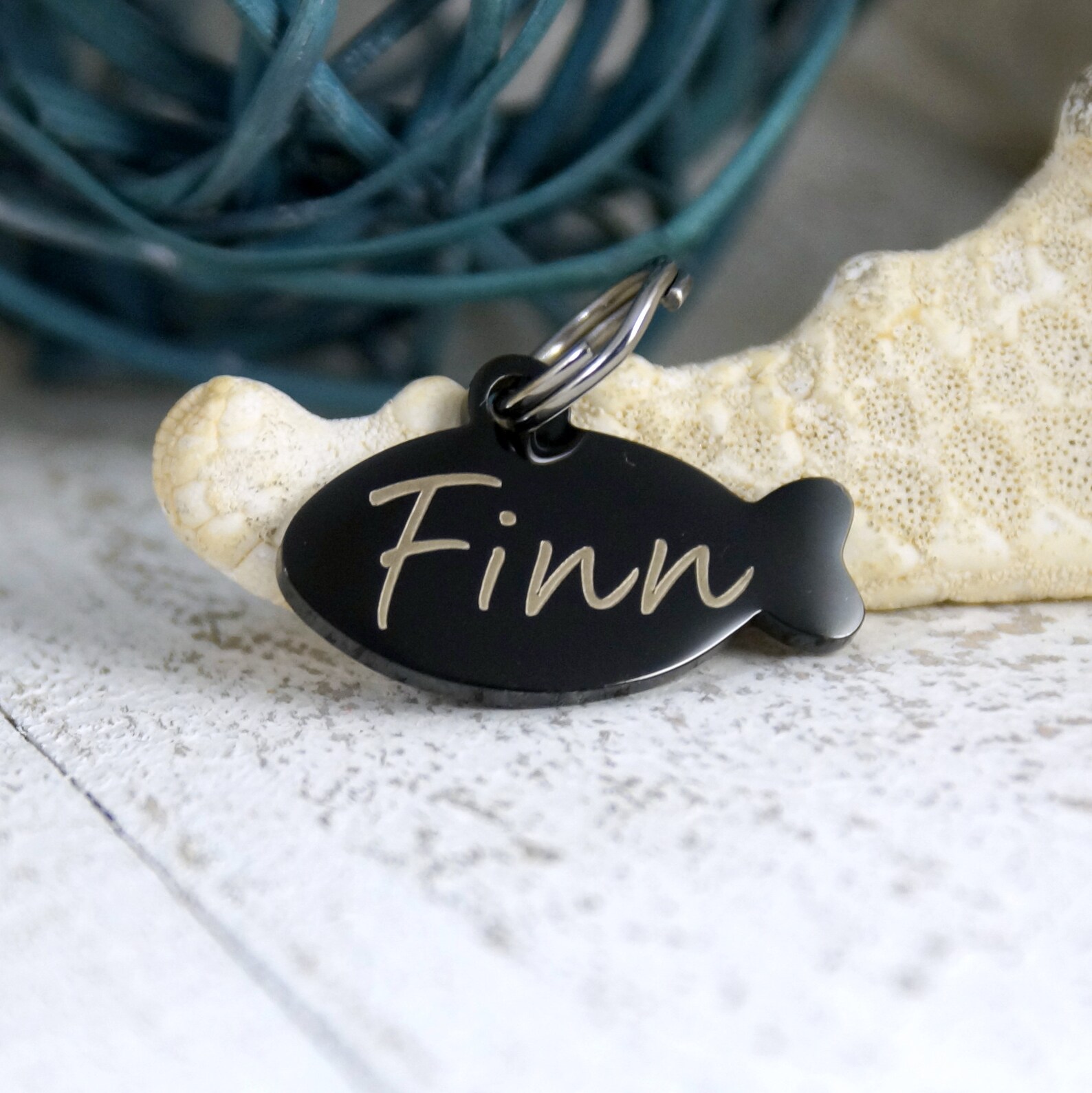 Cat ID Tag With Cat Name Tag ID Tag for Cats Stainless | Etsy