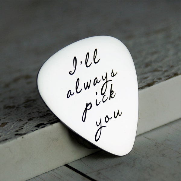 Guitar Pick I Pick You - Etsy