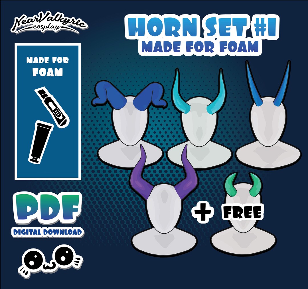 Horn Blueprints - Set 1 - Etsy