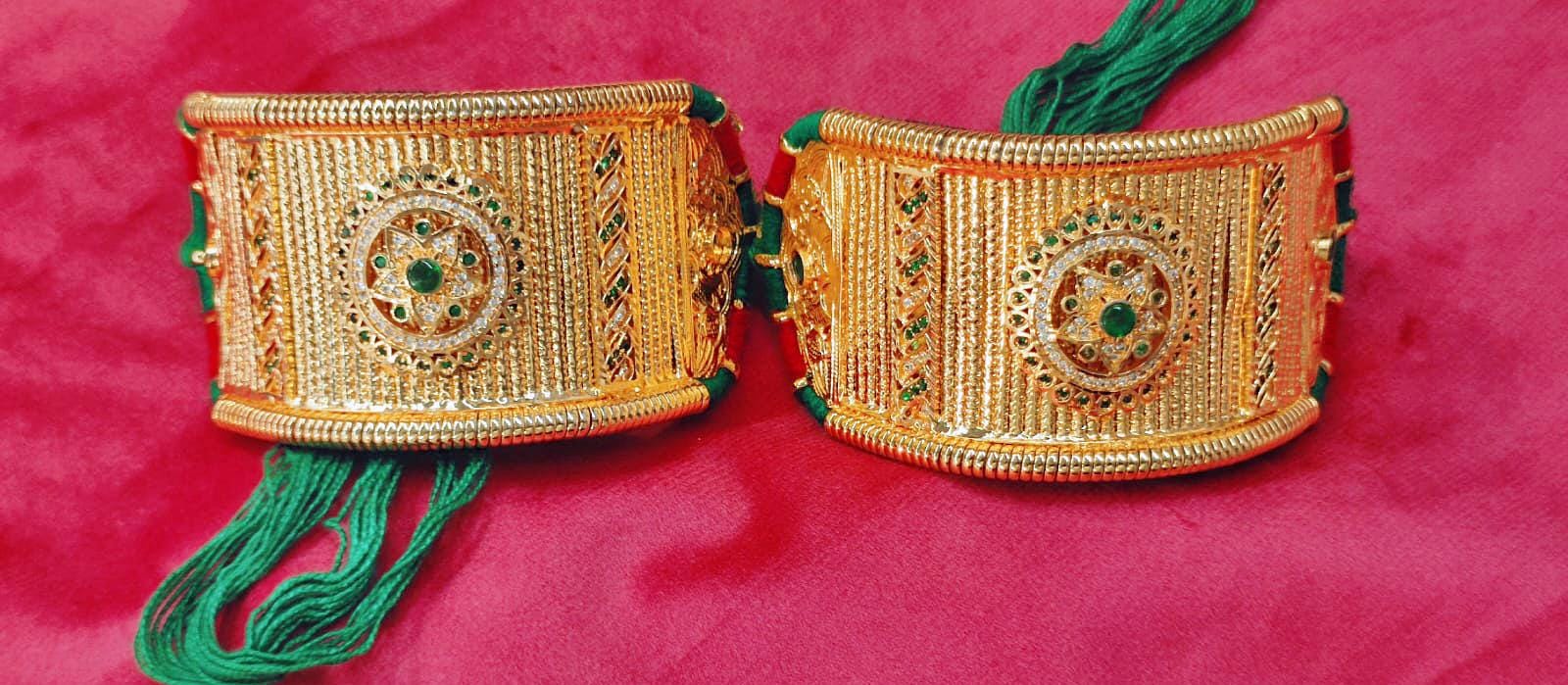 Kundan Jadau Bajubandh | Rajputi/ Rajpooti Armlet | Padmavati Style ...