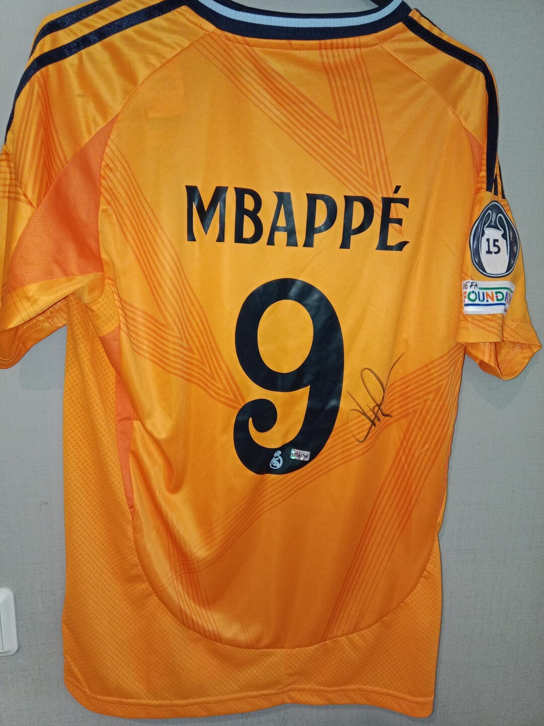 Kylian Mbappé Signed Jersey With COA – Authentic Autograph - Etsy