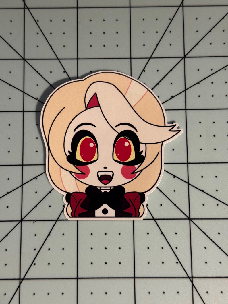 Hazbin Hotel Charlie Morningstar Sticker - Etsy