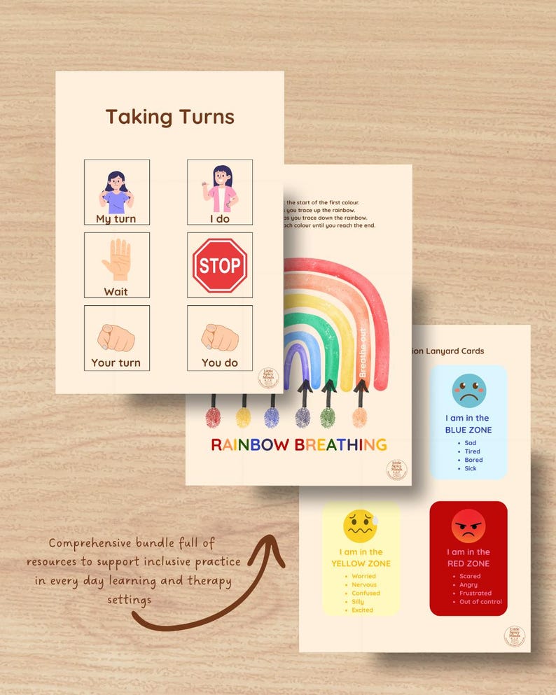 Inclusive Educator & Therapist Toolkit | Calm Corner, Visual Supports ...
