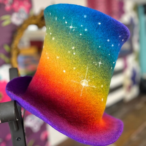 Felt Top Hat - Etsy