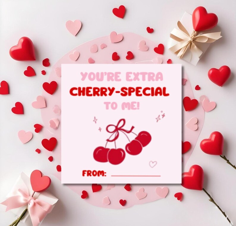 Valentine’s Day Mini Cards Printable | Cute Pink Valentine Cards ...
