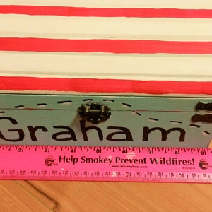 Personalized Wooden Bumblebee Treasure Chest Toy Keepsake Box- Yellow ...