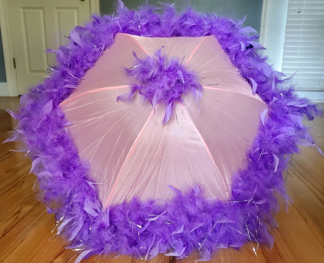 Princess Costume Accessory- Parasol Second Line Umbrella Lavender on ...