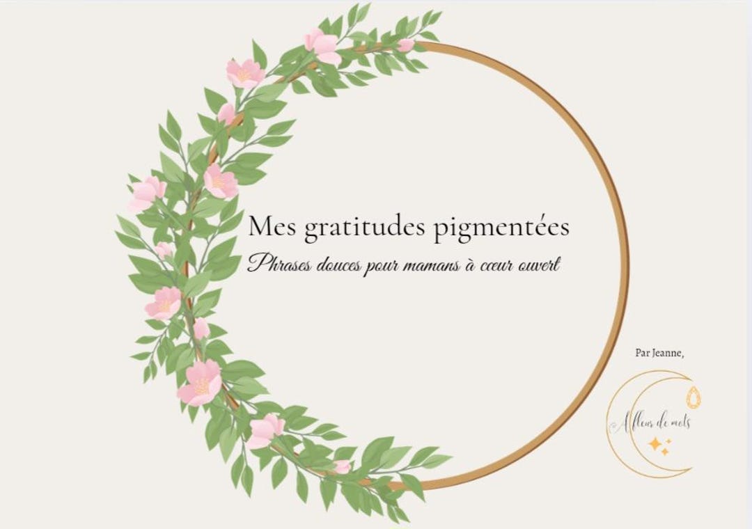 Printable Gratitude Cards: 30 Poetic Thoughts for Sensitive Moms - Etsy