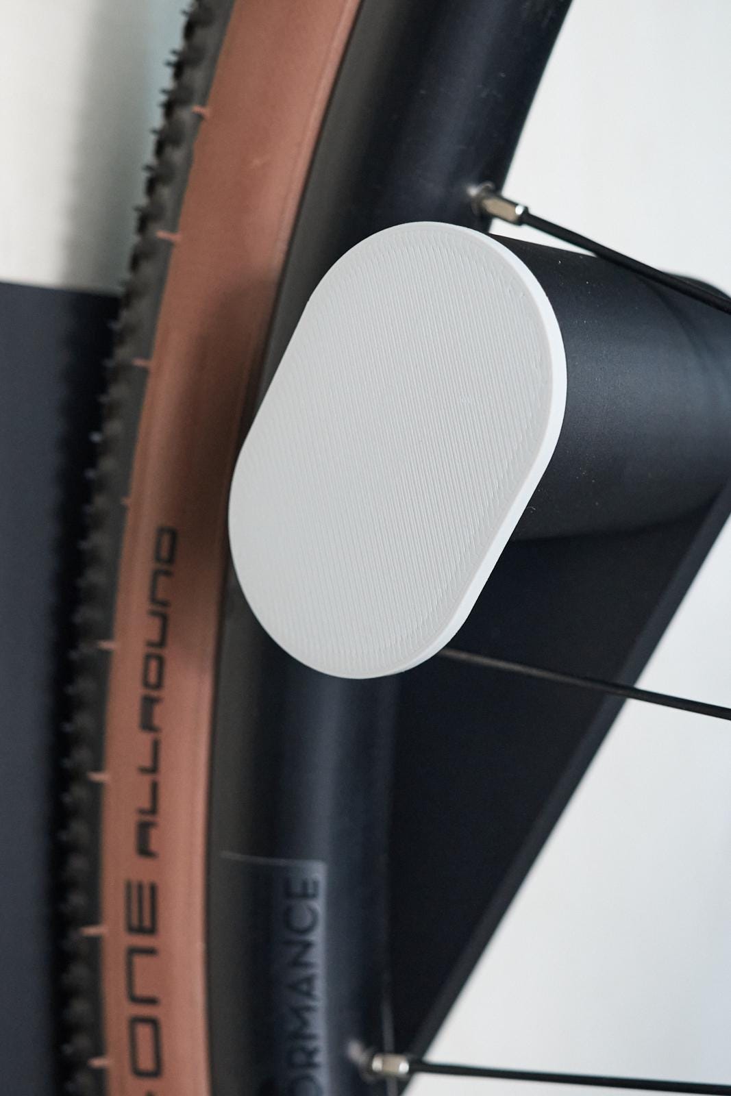 Bicycle Wheel Wall Mount for 1 Wheel (perpendicular Type) | Compact ...