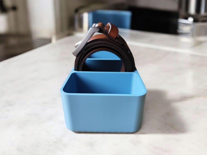 Belt Organizer – Modern 3D Printed Closet Storage for Belts up to 50mm ...