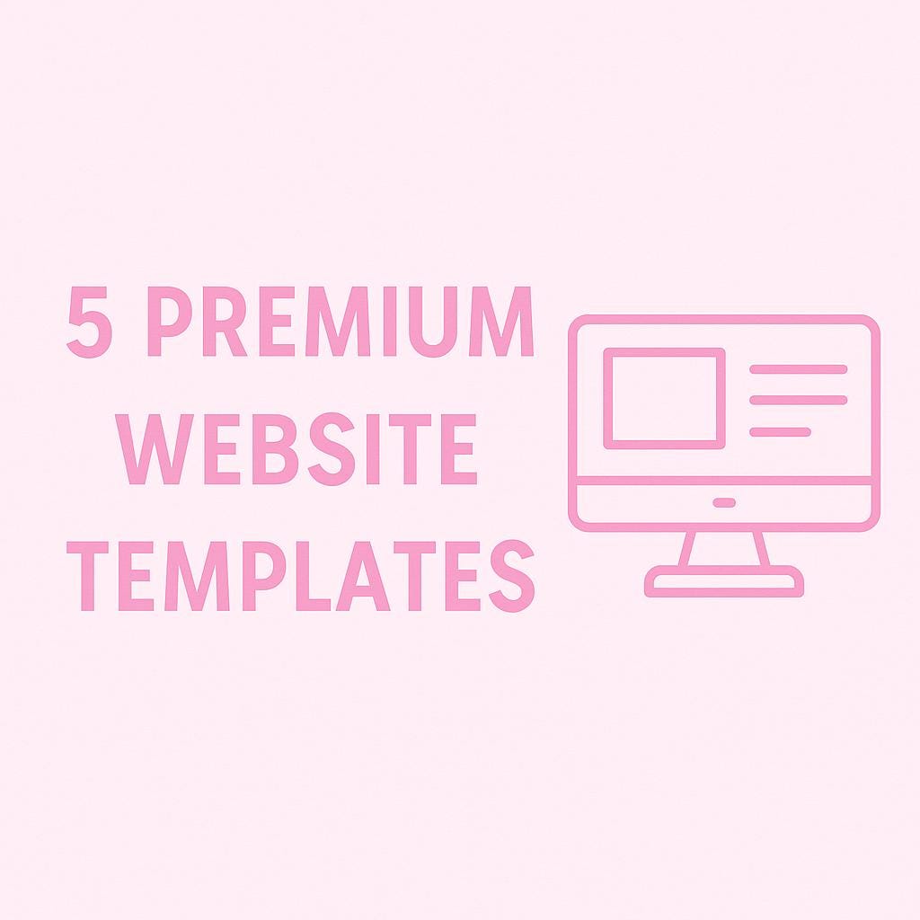 Editable HTML CSS Website Template: 5-page Business Site (digital ...