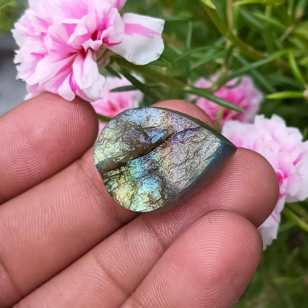 Natural Labradorite Druze Browne Fire , Labradorite Loose Gemstone ...