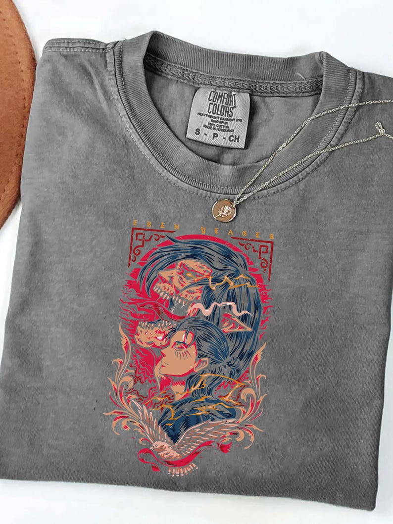 Eren Yeager Power Anime Shirt, Attack on Titan Unisex T-shirt - Etsy