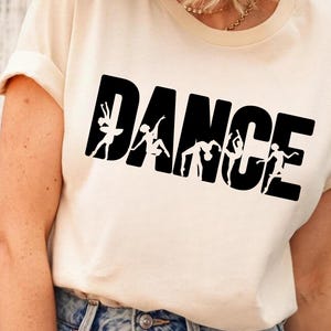Dance Shirt: Gift for Dancer, Teacher, or Mom - Soft Cotton Tee - Etsy