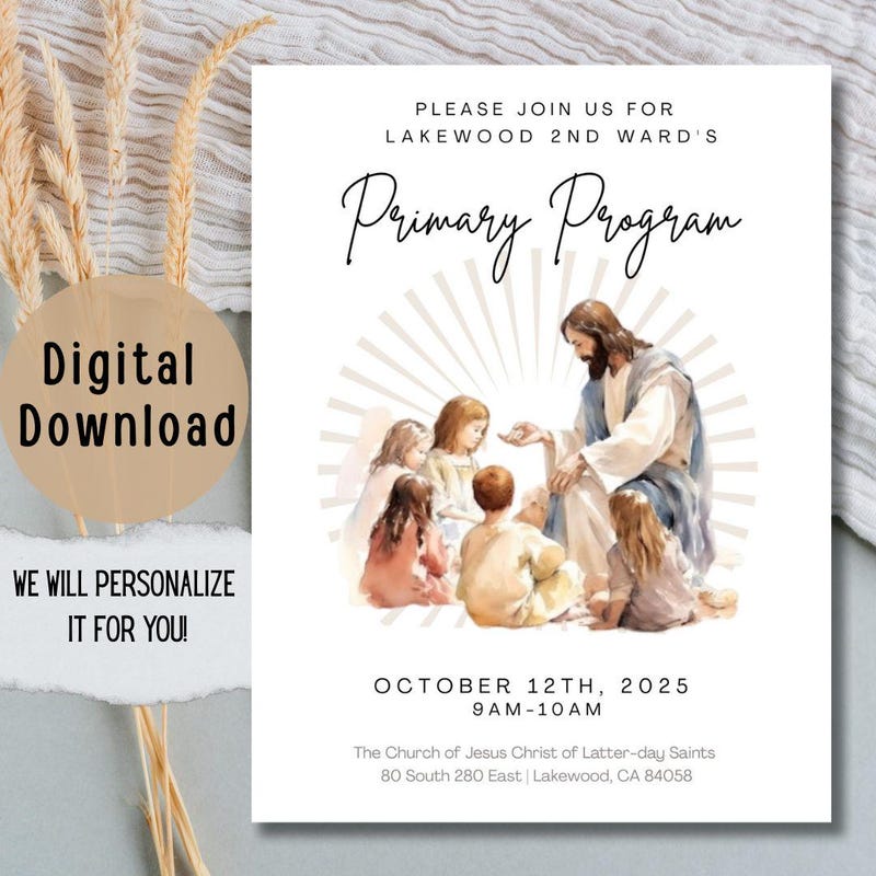 Lds Primary - Etsy
