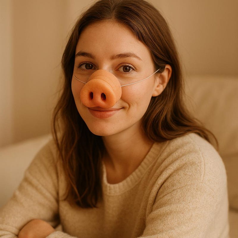 Pig Nose Costume - Etsy