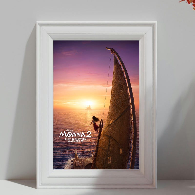 Moana Movie Poster - Etsy