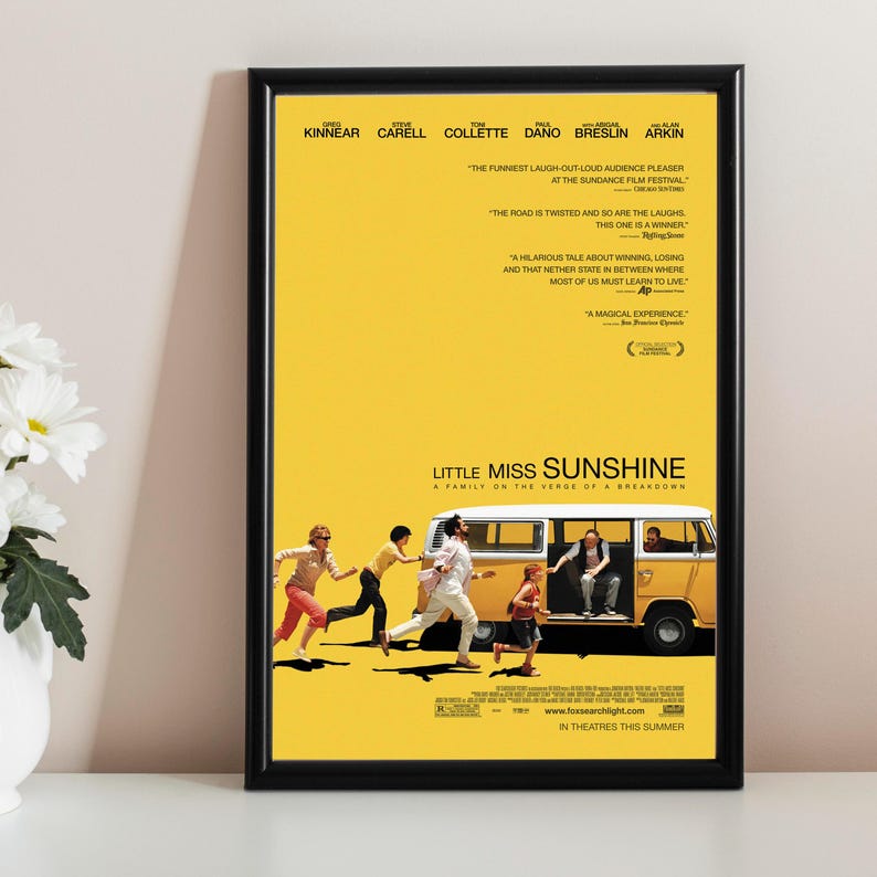 Little Miss Sunshine Poster, Vintage Movie Print, Musical Film Poster ...