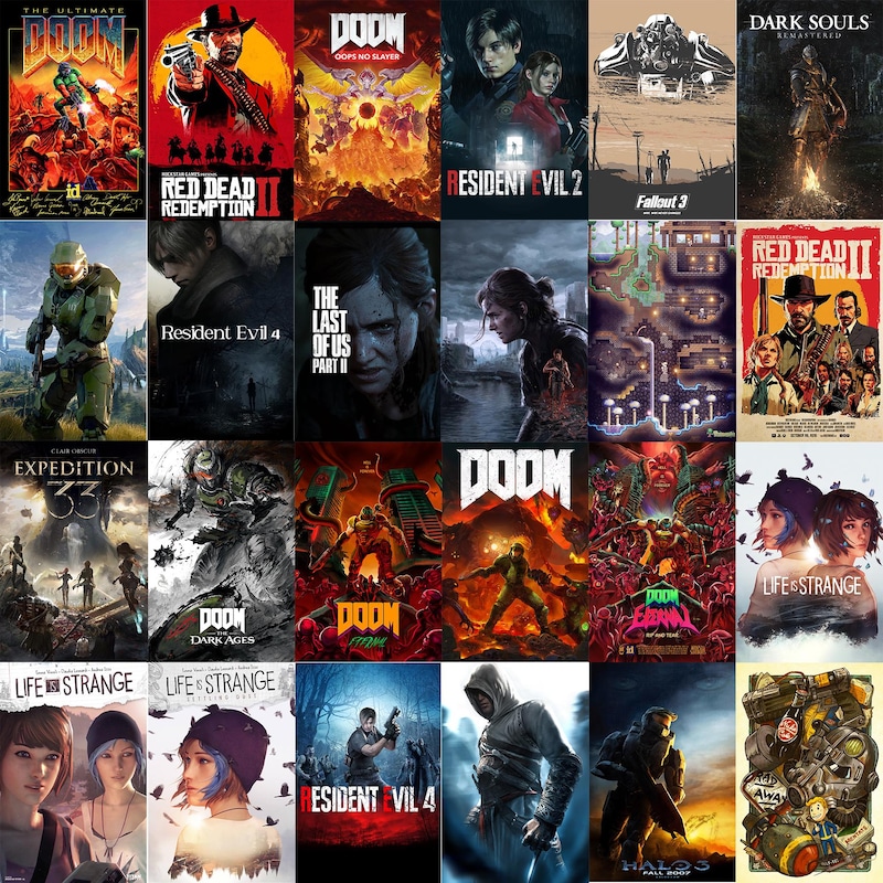 18x24 Video Game Art - Etsy UK