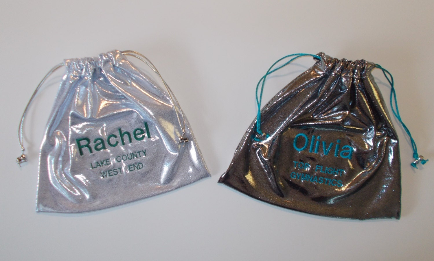 Personalized Gymnastics Grip Bag - Custom Team Colors, Drawstring - Etsy