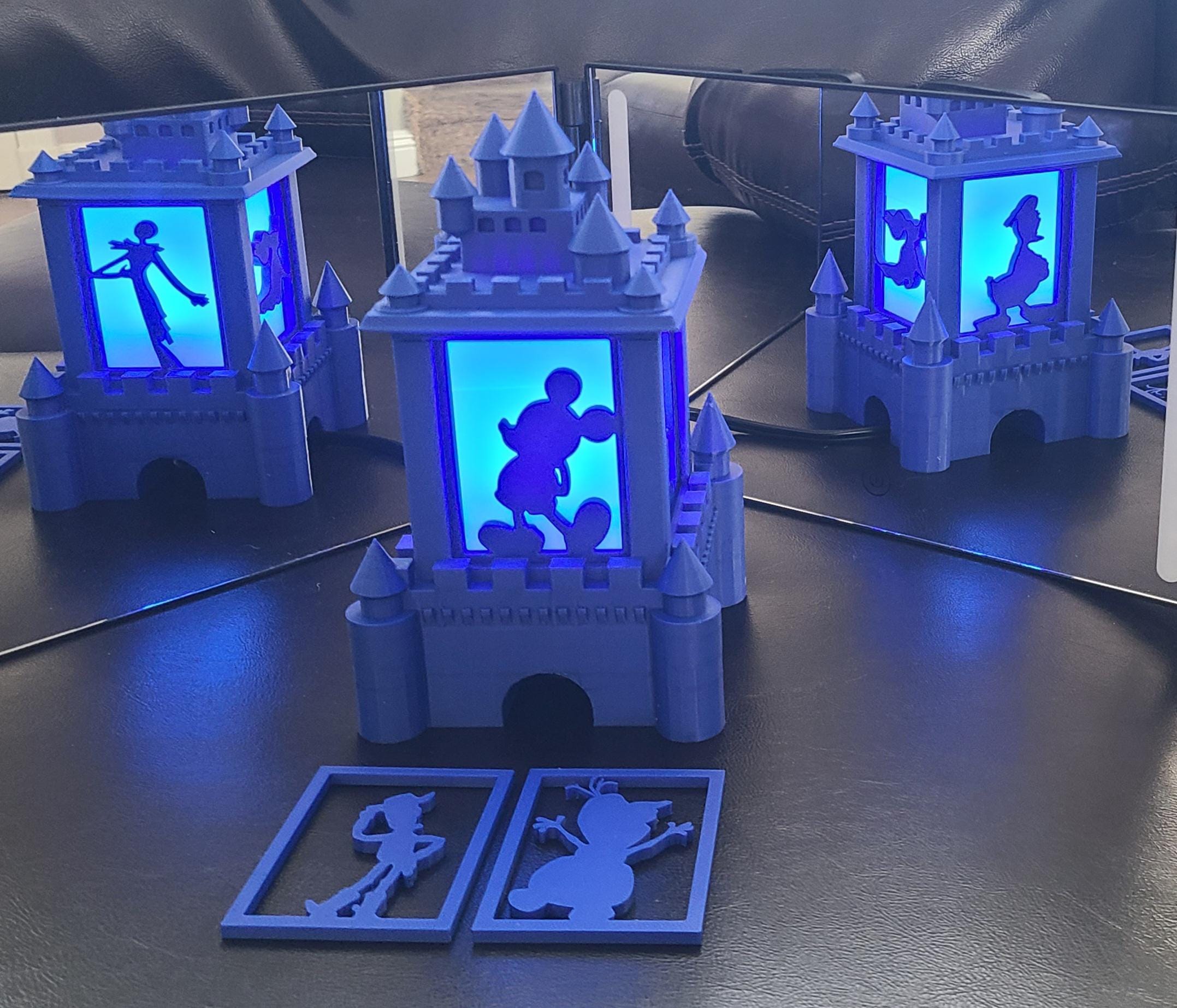 Disney Castle Lantern With Smart Bulb – Customizable - App-controlled ...