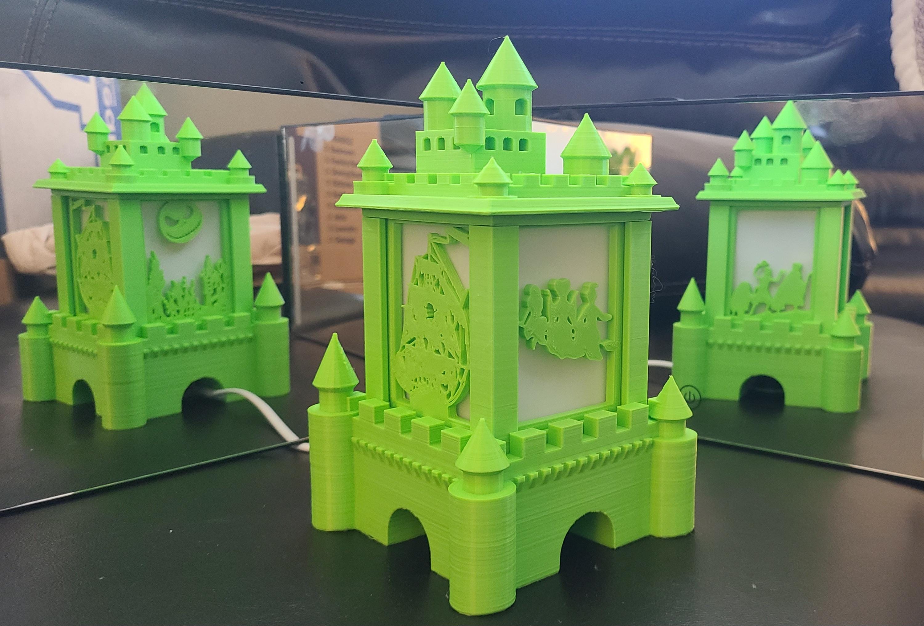 Disney Castle Lantern With Smart Bulb – Customizable - App-controlled ...