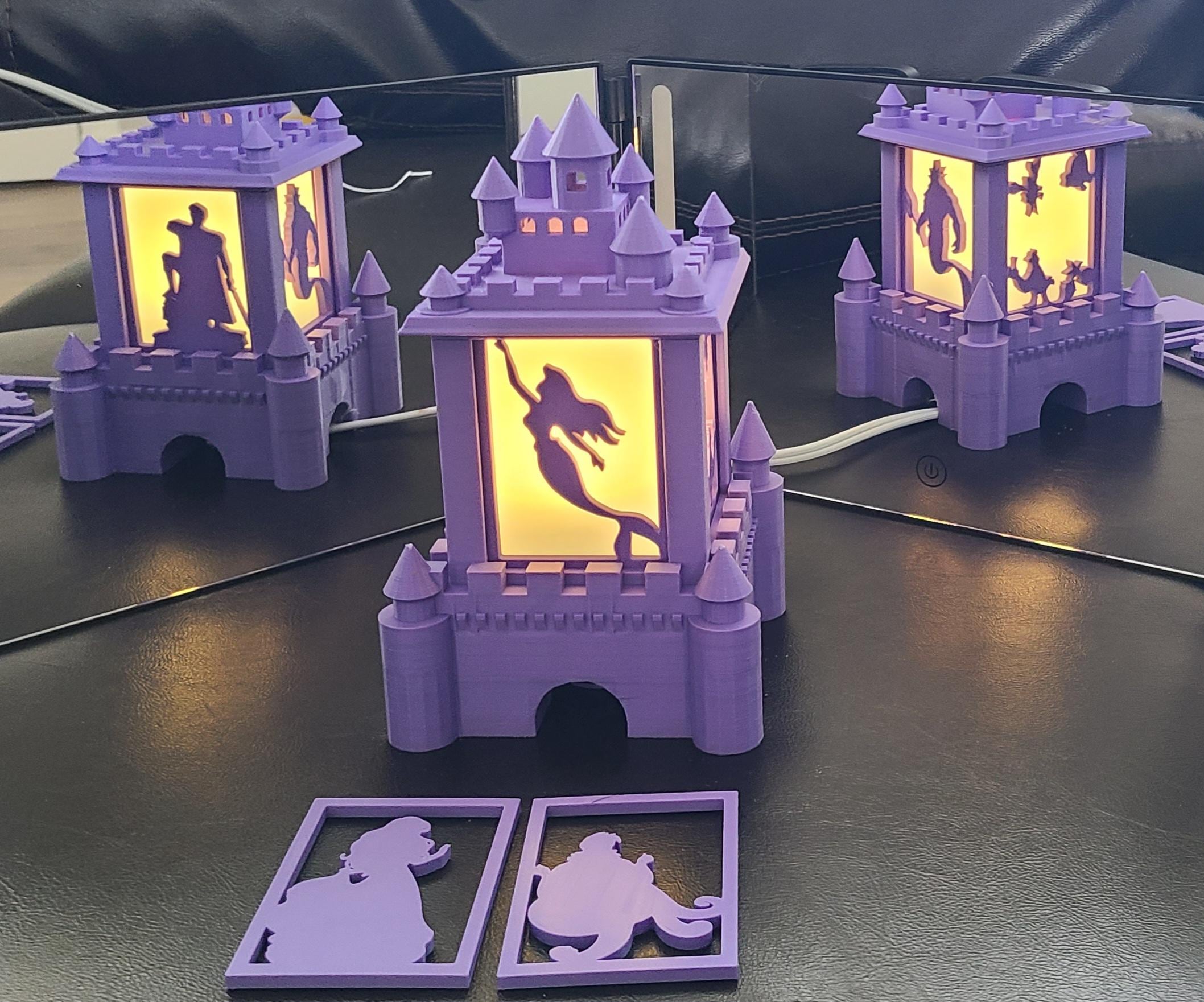 Disney Castle Lantern With Smart Bulb – Customizable - App-controlled ...