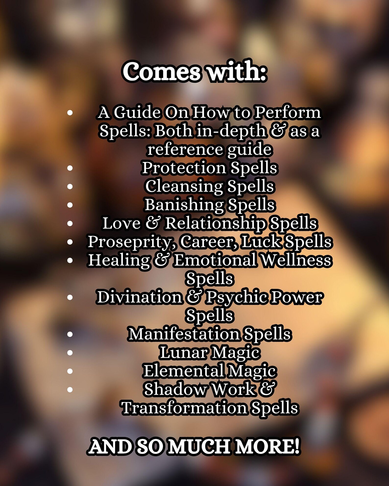Beginner Witchcraft Spell Book: 60+ Magic Spells (printable PDF ...