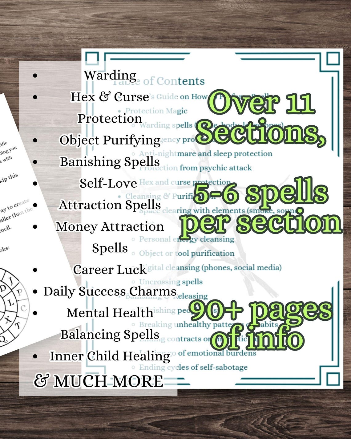 Beginner Witchcraft Spell Book: 60+ Magic Spells (printable PDF ...