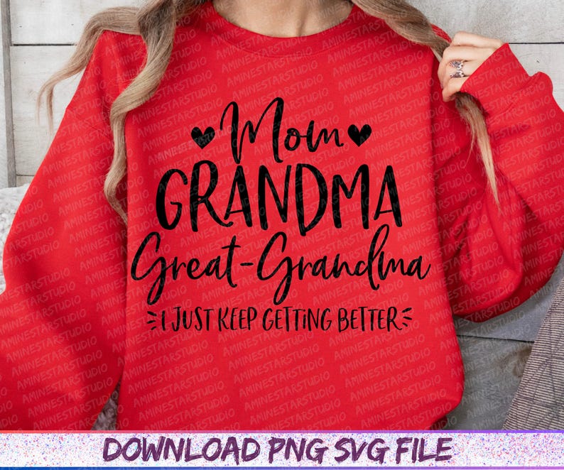 Grandma Png,great Grandma Pregnancy Announcement Png, Great Grandma ...