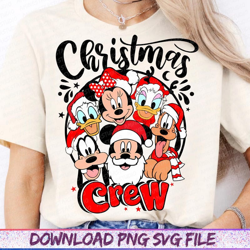 Mickey Crew Holiday - Etsy