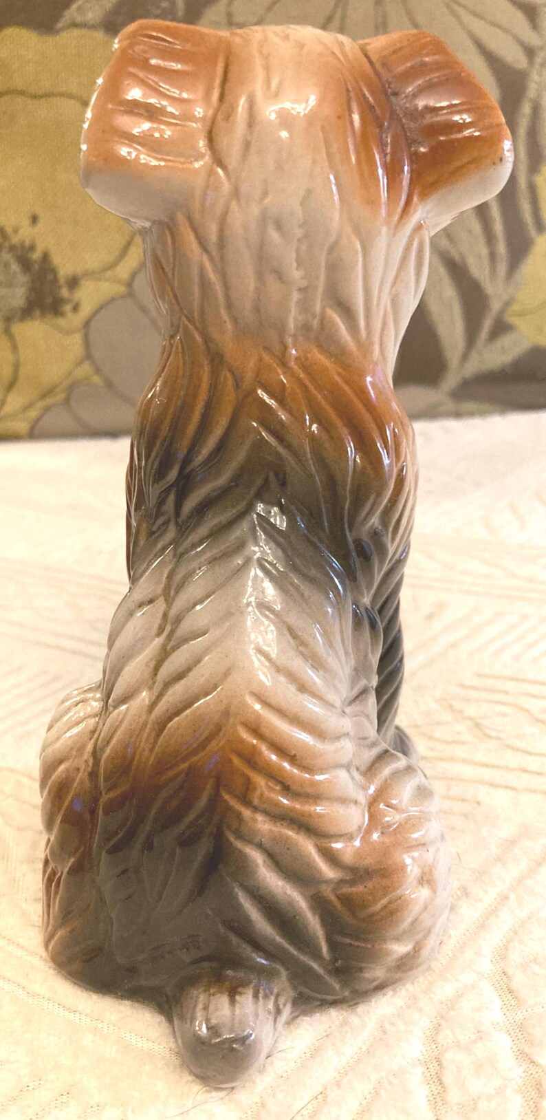 Vintage Ceramic Dog - Etsy