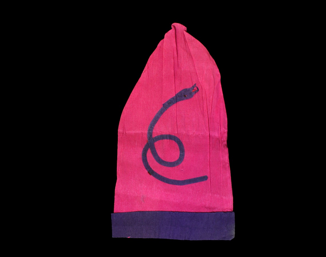 1920s Hat / 20s SERPENT Snake Crepe Party Hat / Antique - Etsy