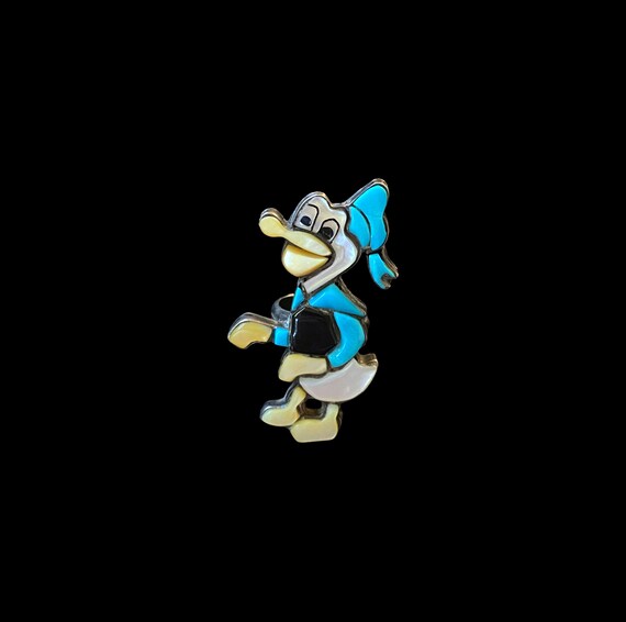 Rare! Donald Duck Zuni Ring / Native American Southwe… - Gem