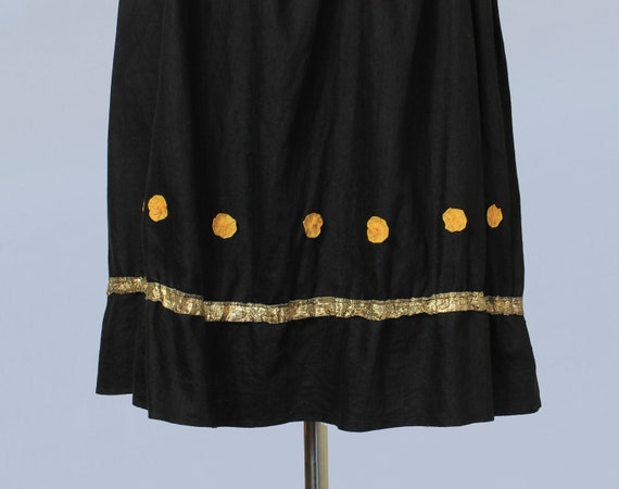 RARE Antique Halloween Dress / 1920s Costume Dress Ye… - Gem