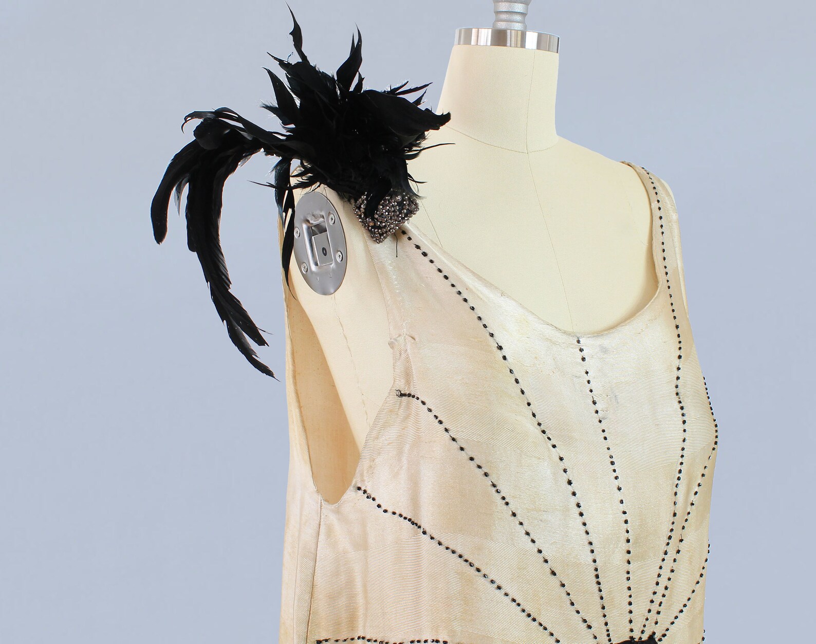 RARE 1920s SPIDER and Web Gender Bending Dress / 1920s Stage Costume ...