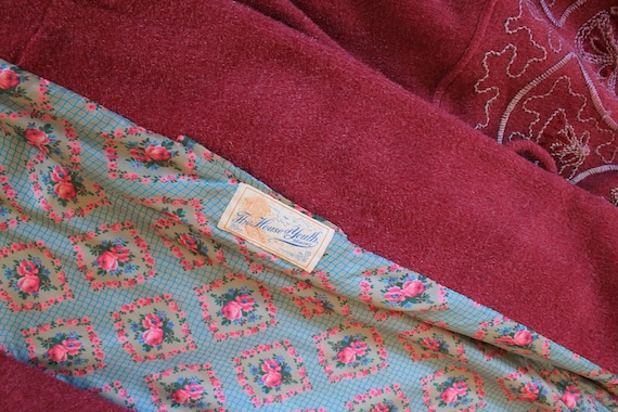 RARE 1920s Coat / Late 1910s Early 20s Red Mohair Coc… - Gem