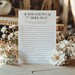 Who Knows the Bride Best Game, Bridal Shower Game Printable, How Well ...