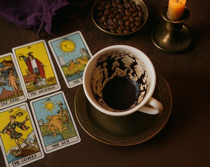 Turkish Coffee Reading, Love & Future Fortune Telling, Coffee Cup ...