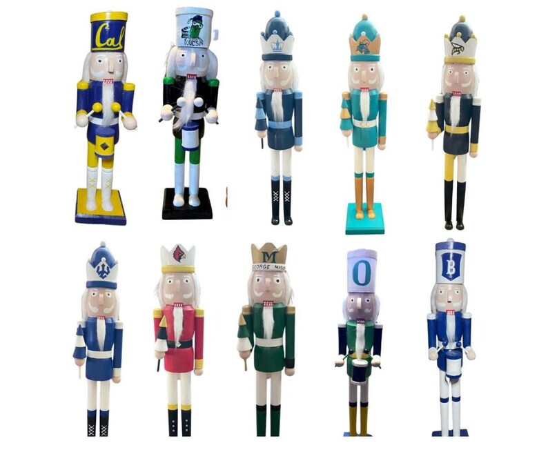 Custom College Nutcracker(15,18,24in & 36in) *HANDPAINTED * - Etsy